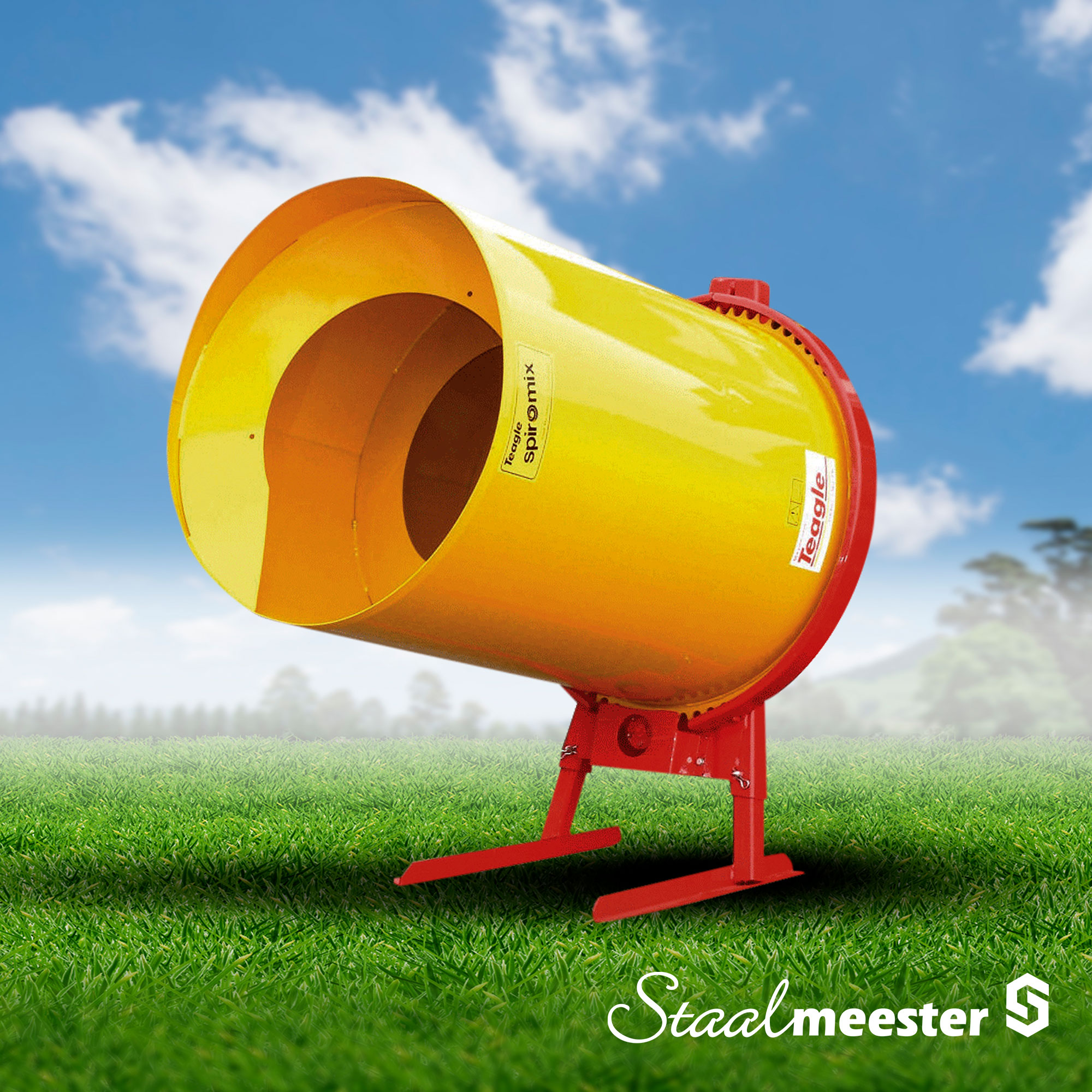 Staalmeester | Teagle Spiromix Concrete Mixer
