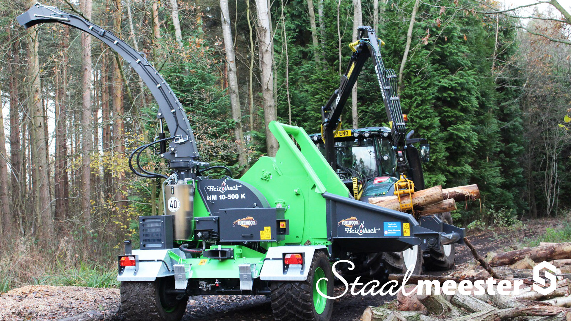 Staalmeester | Heizohack HM 8-400 Wood Chipper