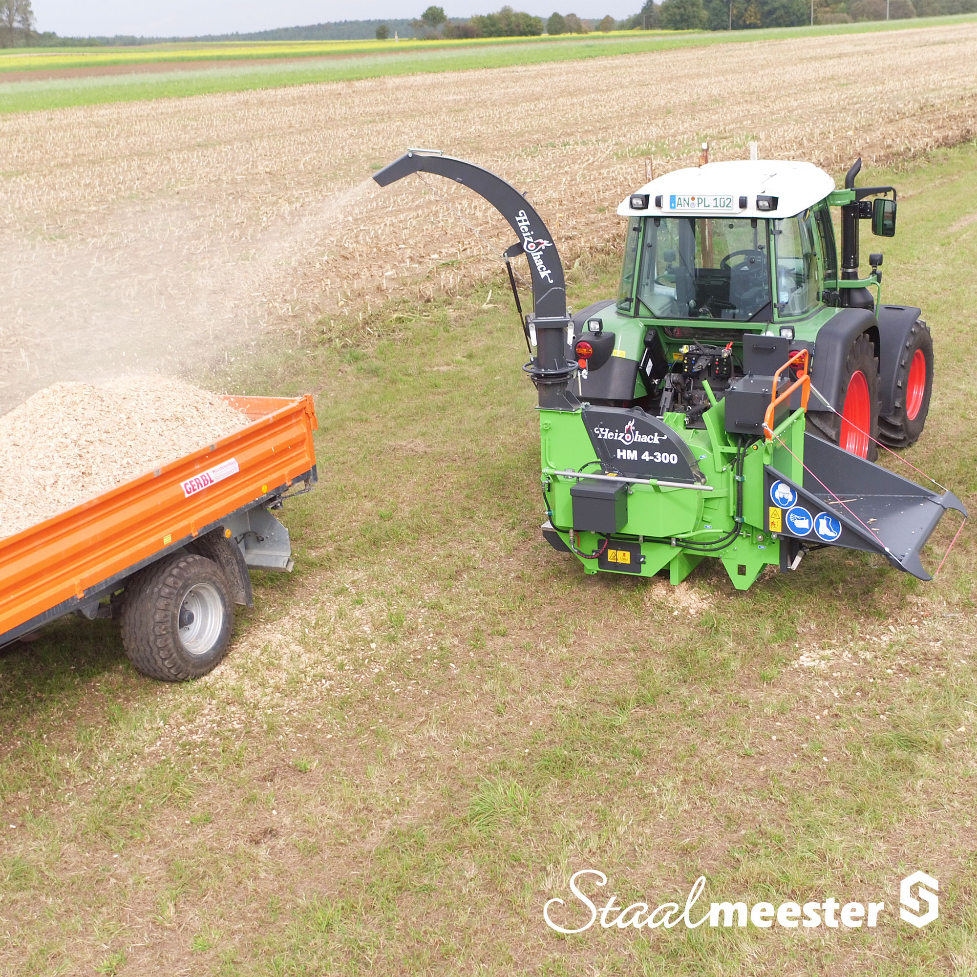 Staalmeester | Heizohack HM 8-400 Wood Chipper