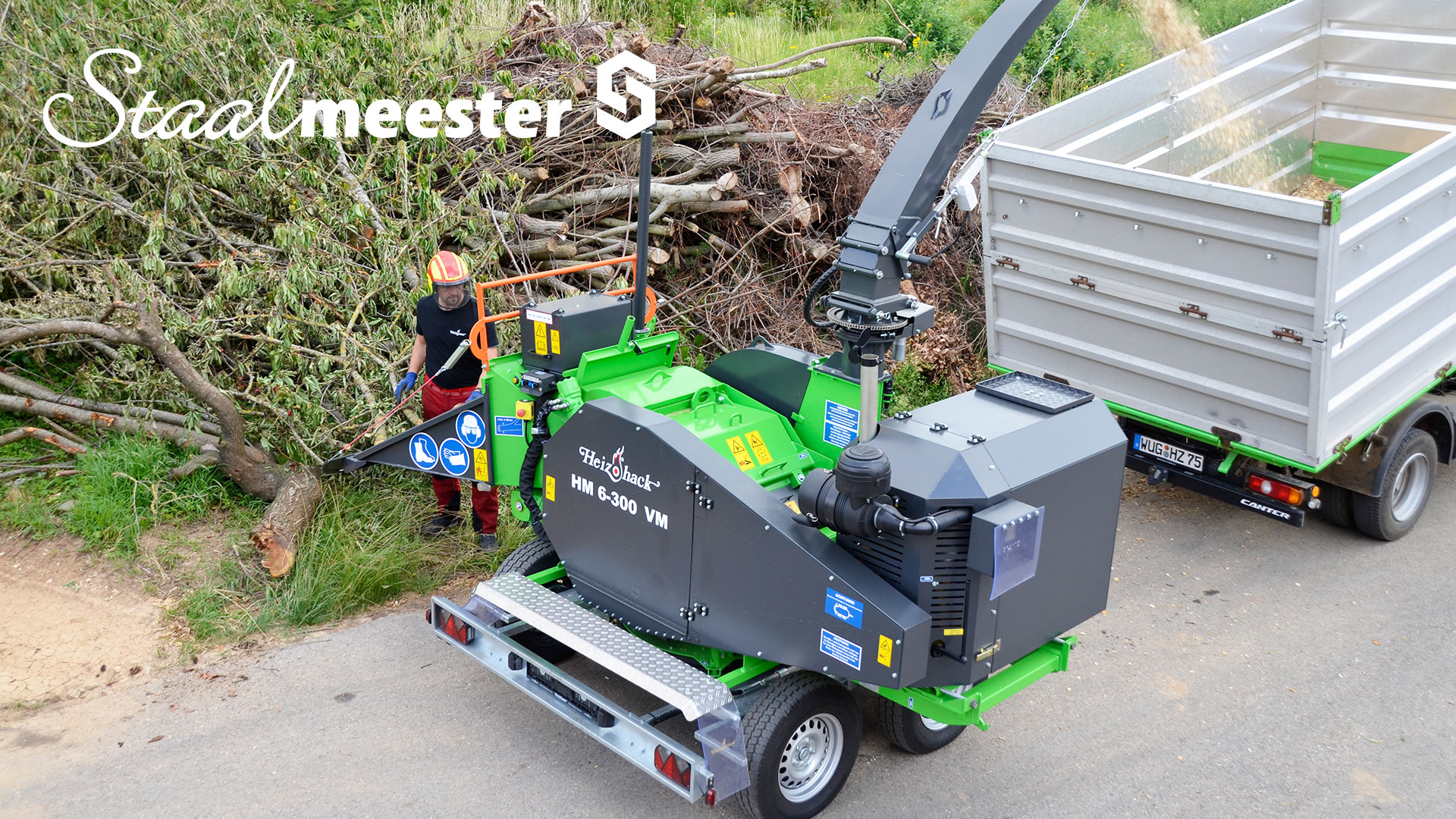 Staalmeester | Heizohack HM 8-400 Wood Chipper
