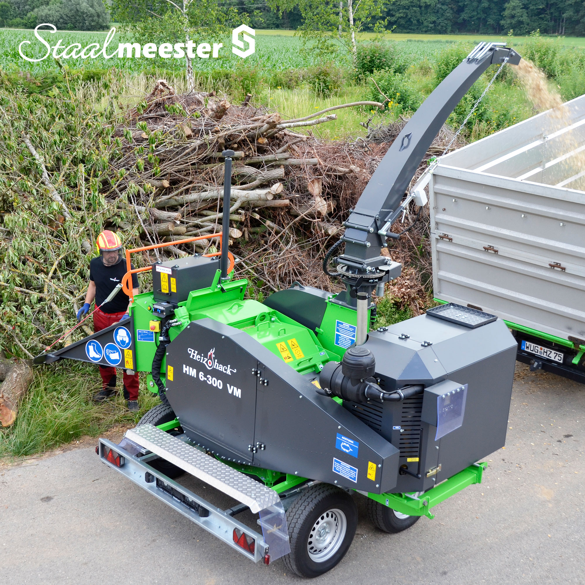 Staalmeester | Heizohack HM 8-400 Wood Chipper