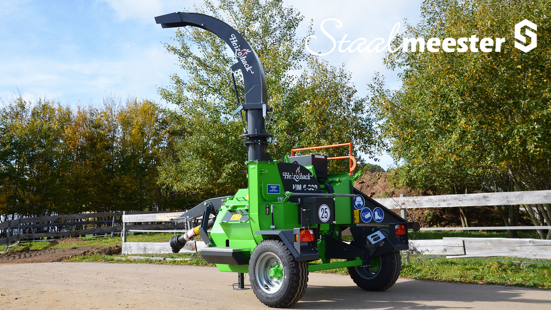 Staalmeester | Heizohack HM 8-400 Wood Chipper