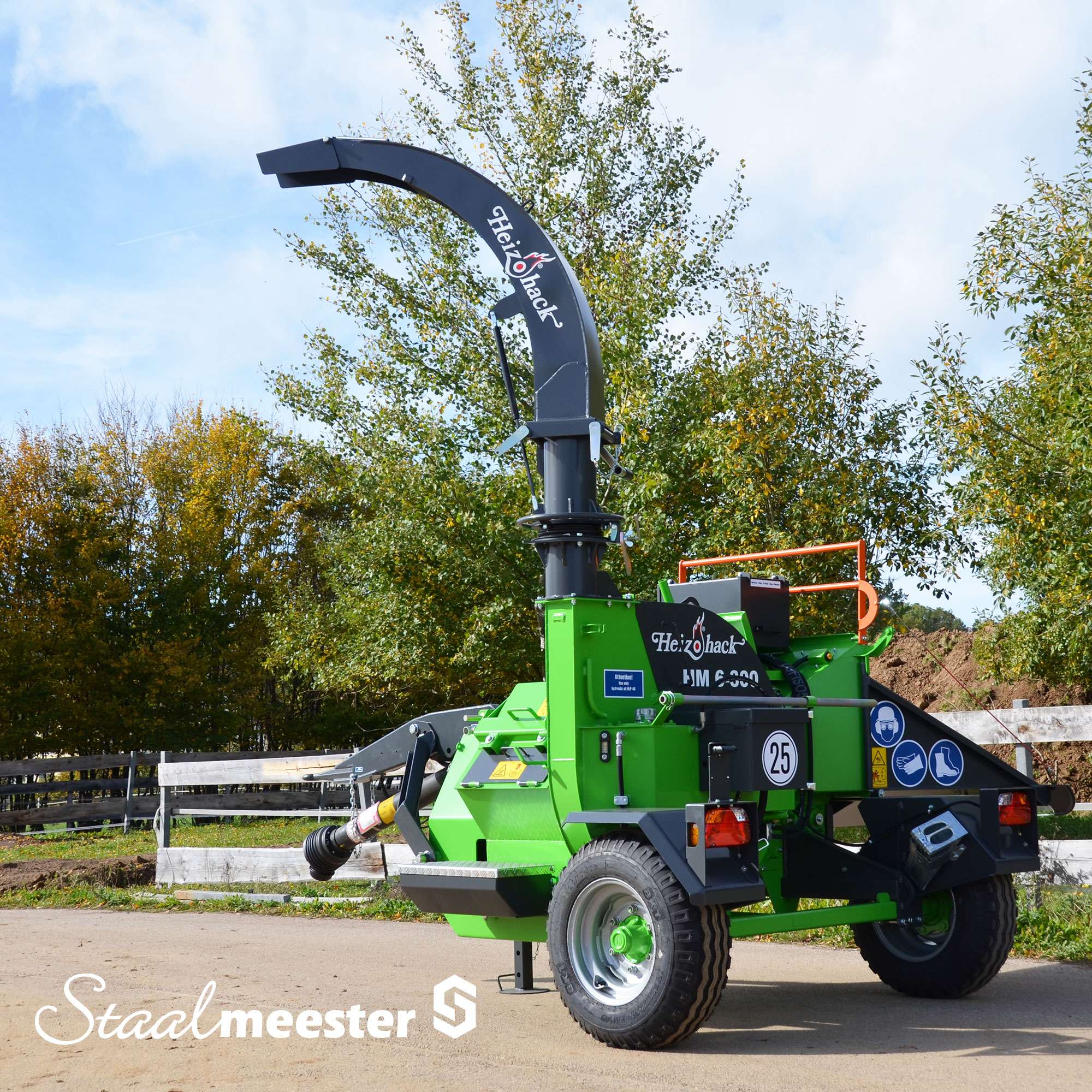 Staalmeester | Heizohack HM 8-400 Wood Chipper