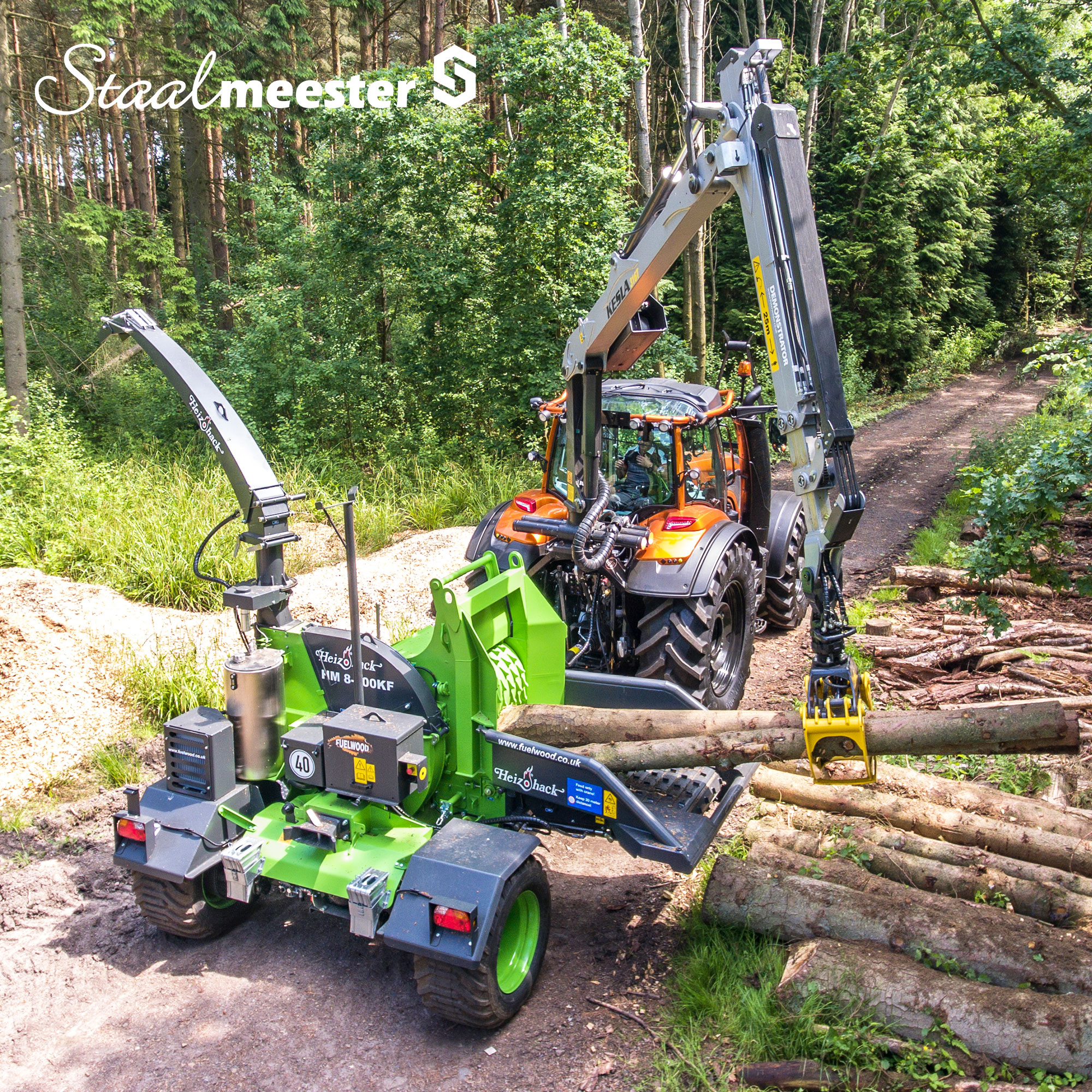 Staalmeester | Heizohack HM 8-400 Wood Chipper