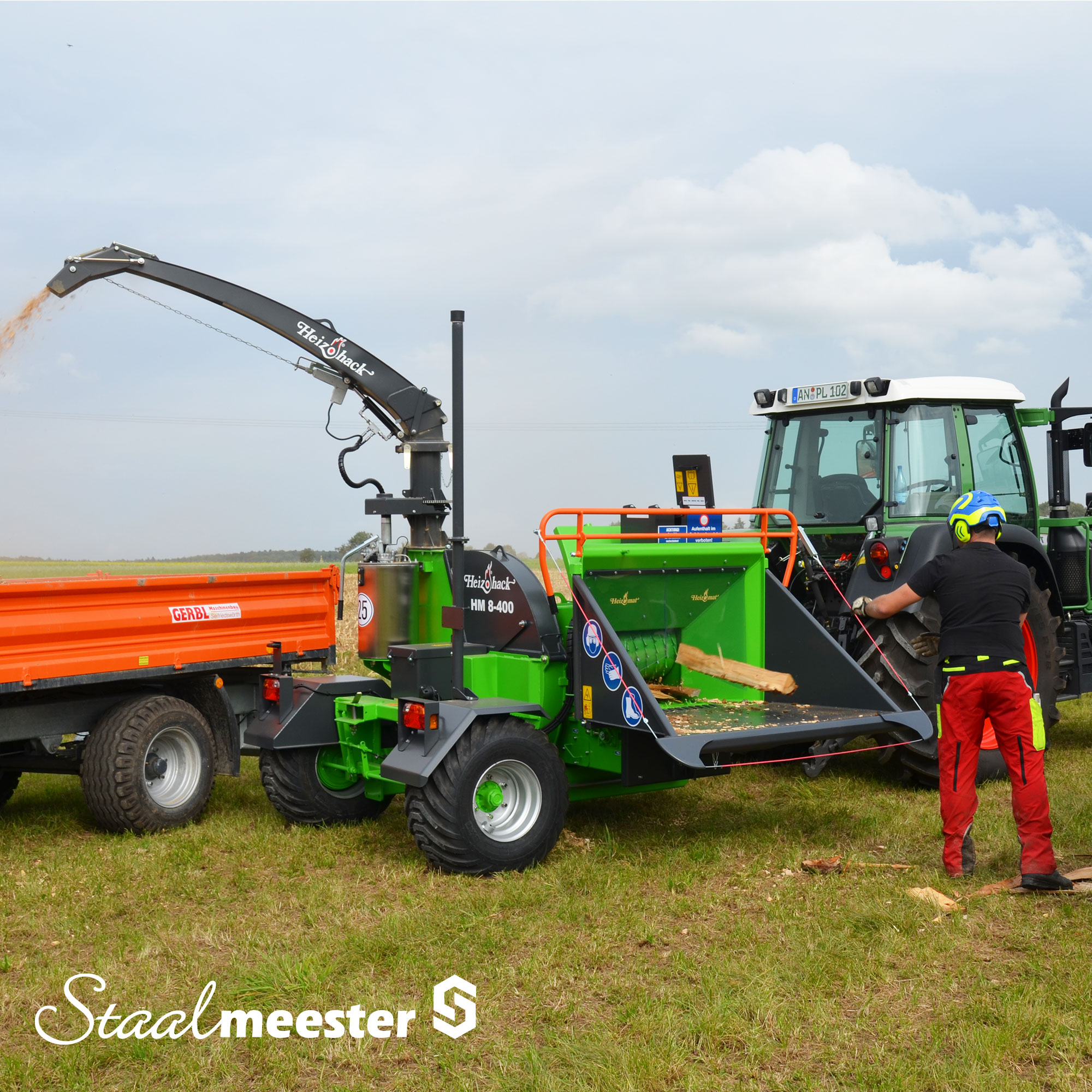 Staalmeester | Heizohack HM 8-400 Wood Chipper