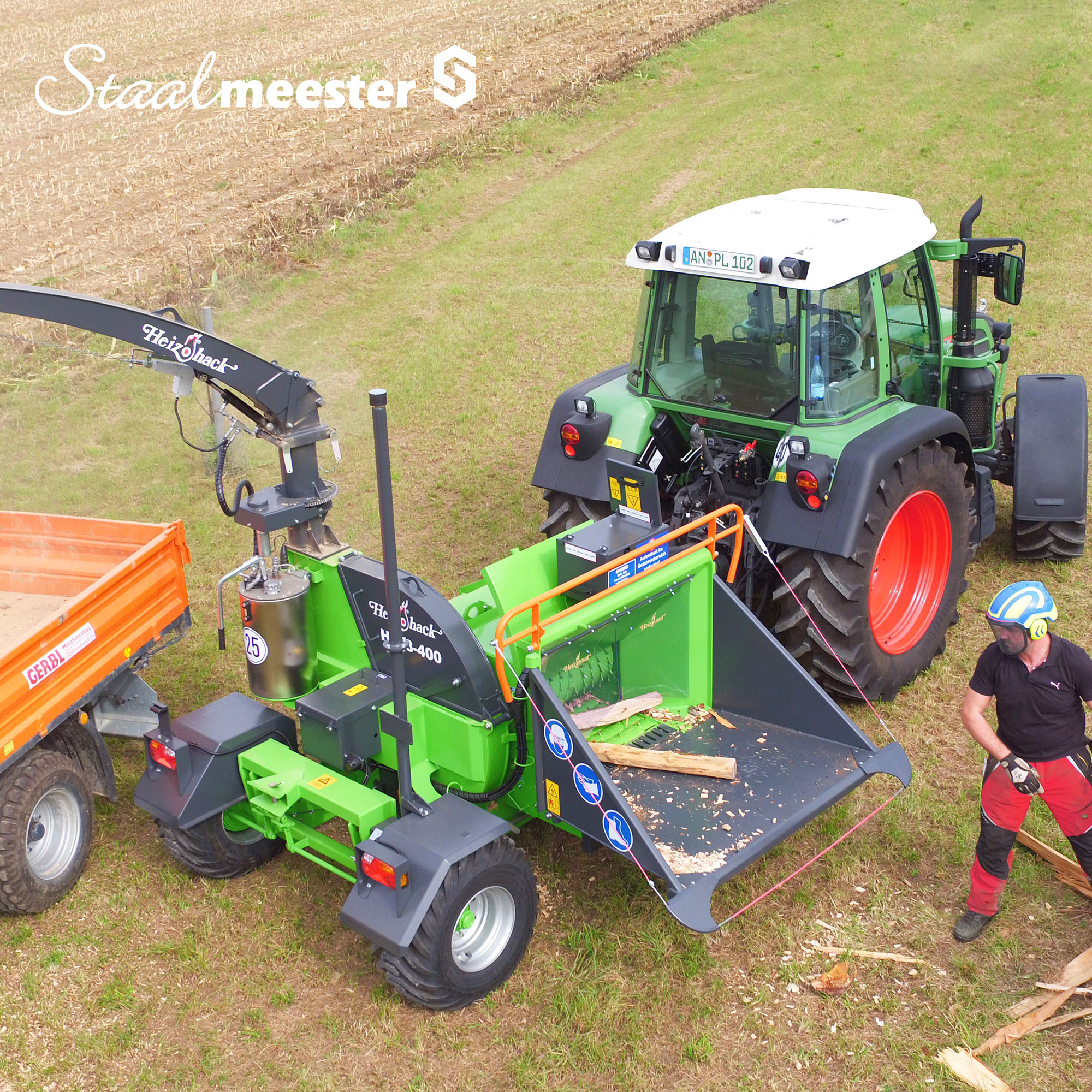 Staalmeester | Heizohack HM 8-400 Wood Chipper